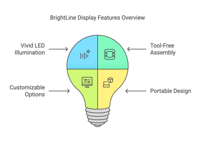 BrightLine Backlit Displays: Enhance Brightness and Visibility at Trade ...